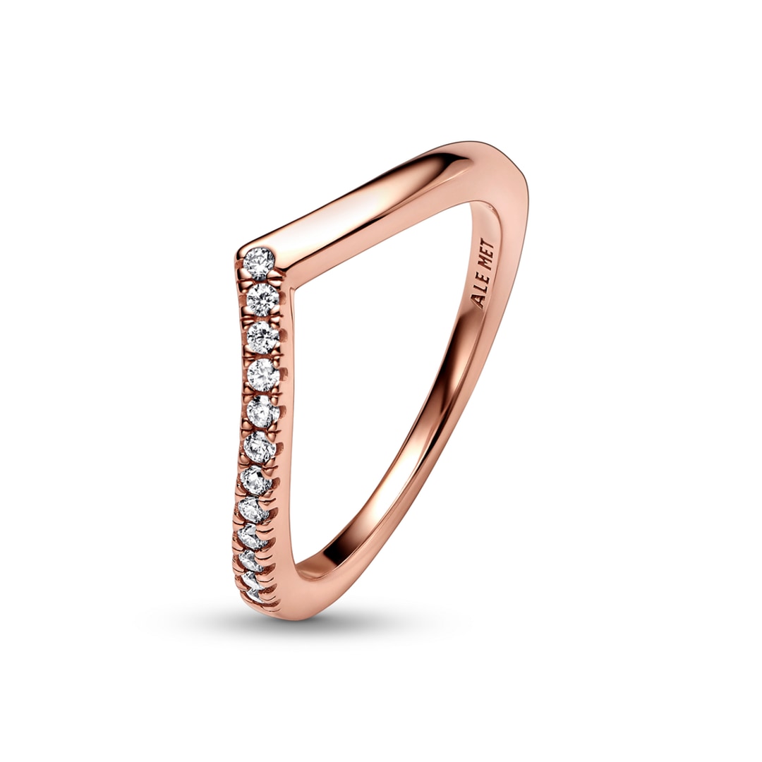 182394C01 | Pandora Rose Timeless Bague Semi-Scintillante Vœu