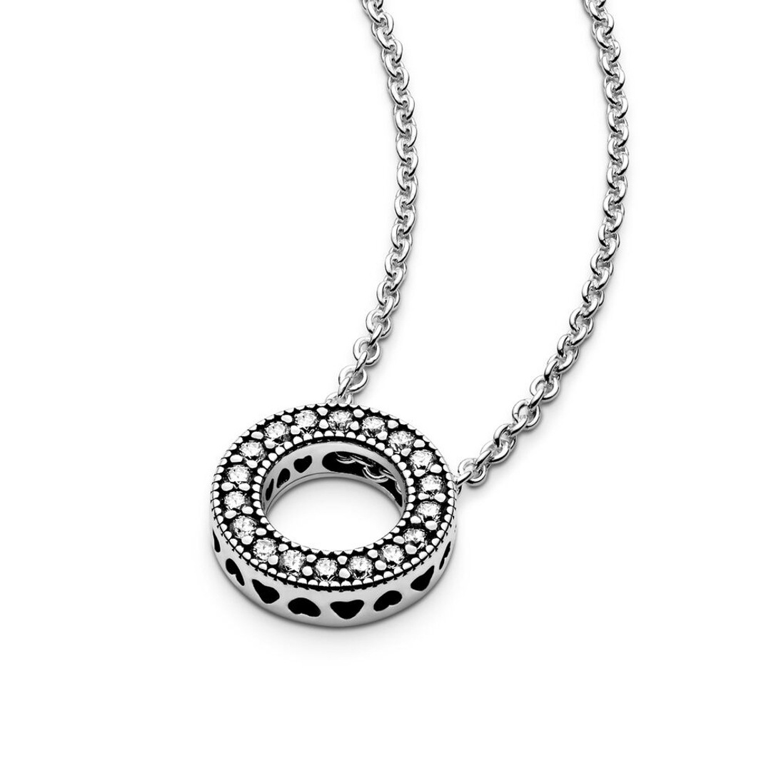 397436CZ-45 | Pandora Signature Collier Cercle Pavé