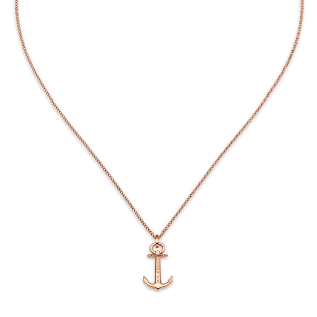 PH-JE-0127 | Paul Hewitt Collier Anchor Marinium Ocean Steel Rosé