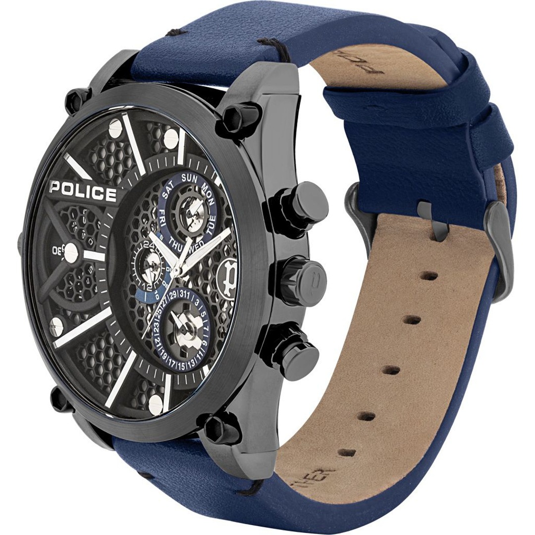 PL-VIGOR-SET3 | Police Vigor Set avec bracelet en acier inoxydable