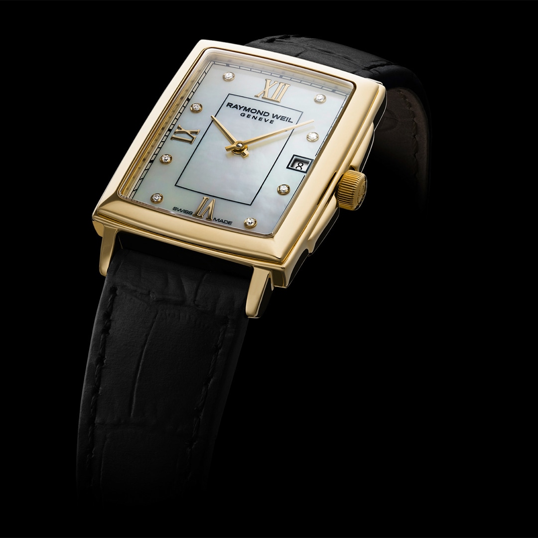 Raymond Weil Toccata Square Diamond Gold | 5925-PC-00995