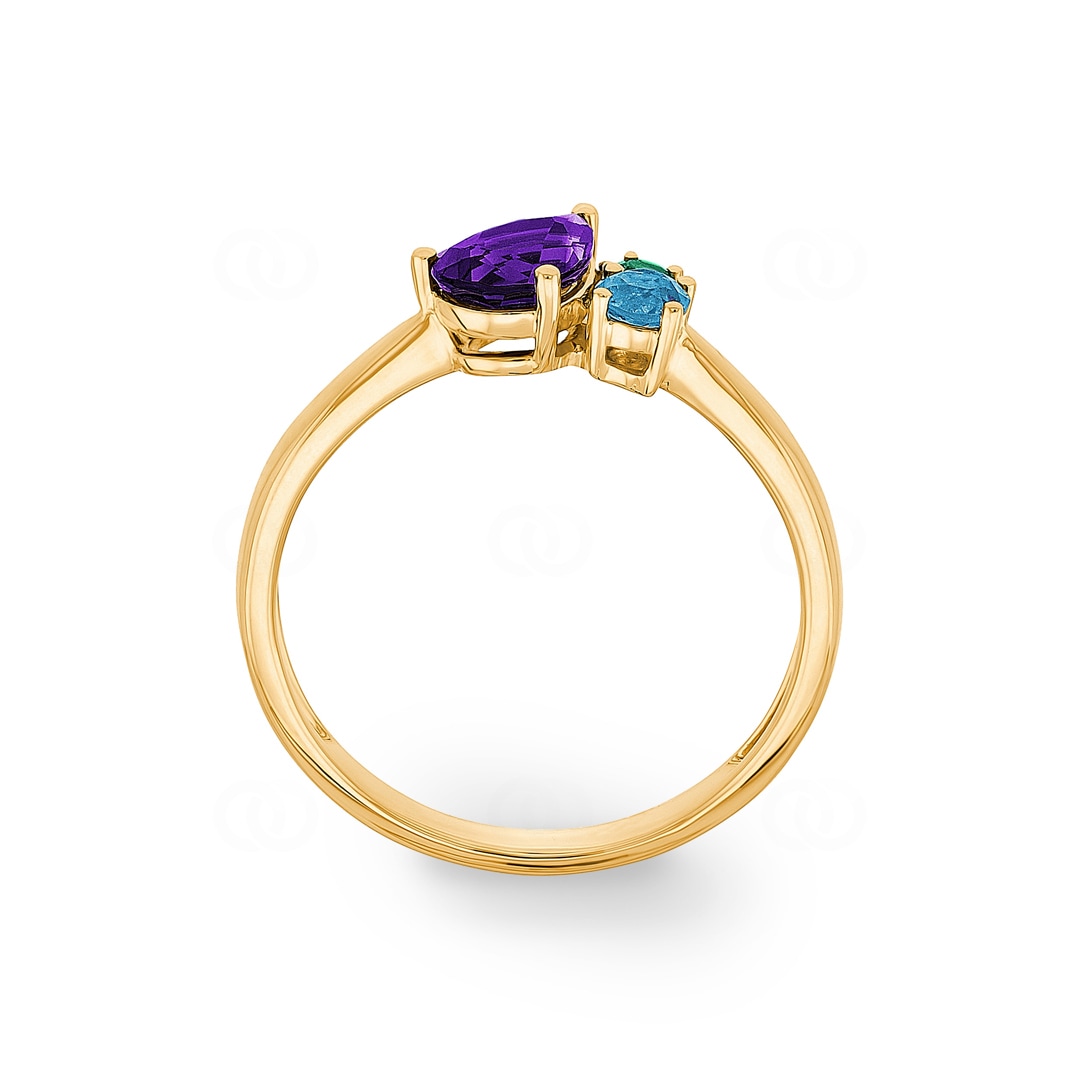 RI-73468-GG | Ring 750/18 K Yellow Gold with Fine Multi-Stones