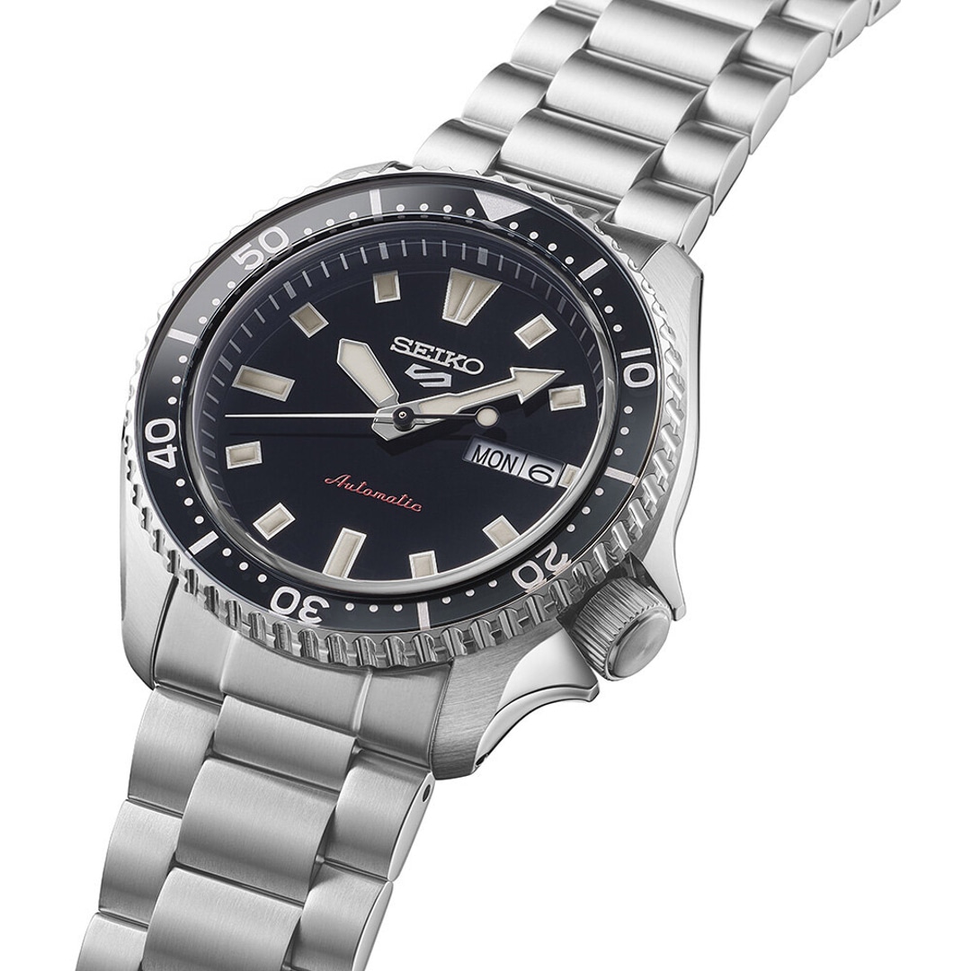 Seiko 5 Sports Day-Date Black SKX Re-Interpretation | SRPL85K1