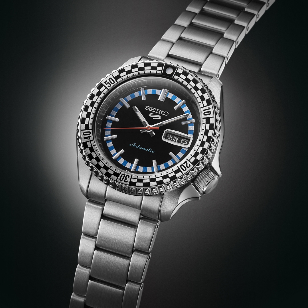 Seiko 5 Sports Retro Color Black & White Special Edition | SRPK67K1