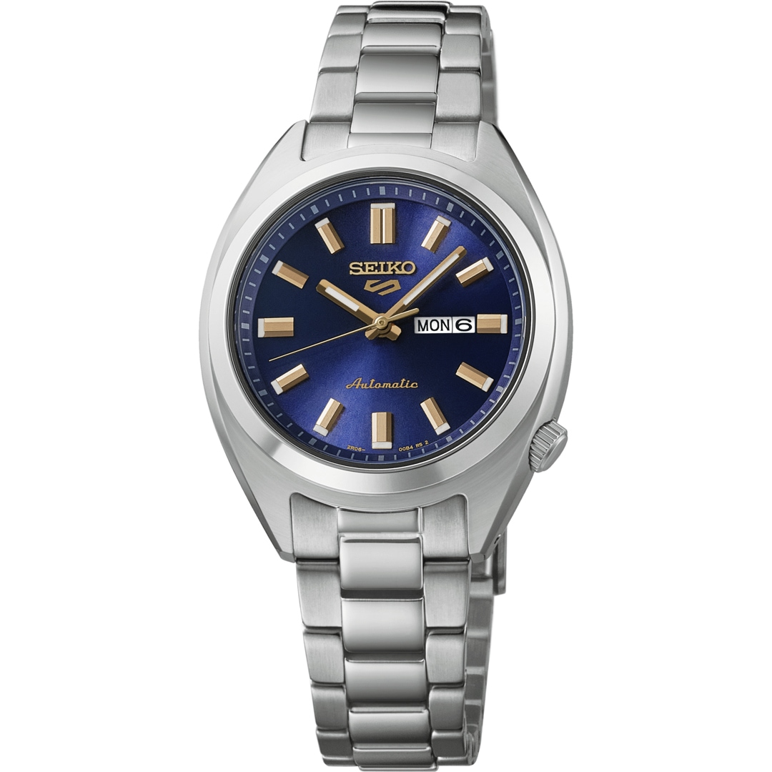 SRE021K1 | Seiko 5 Sports SNXS Automatic 32 Denim Blue