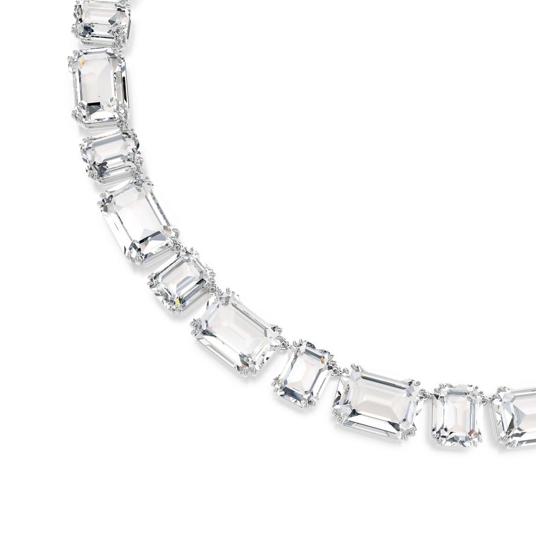 5705757 | Swarovski Collier Millenia Octogonale Blanc rhodié