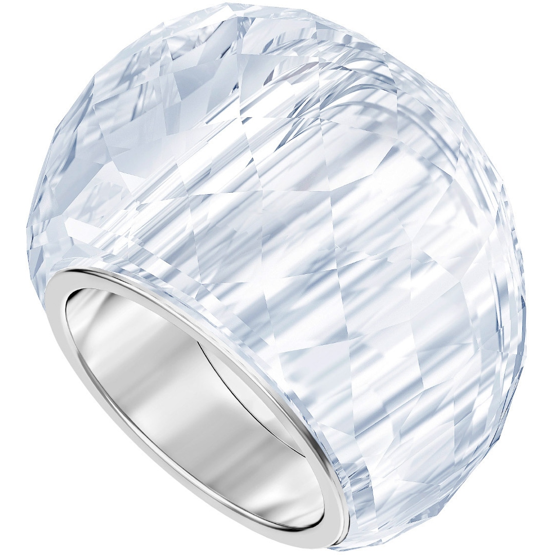 Swarovski Nirvana Ring, silberfarben, Edelstahl