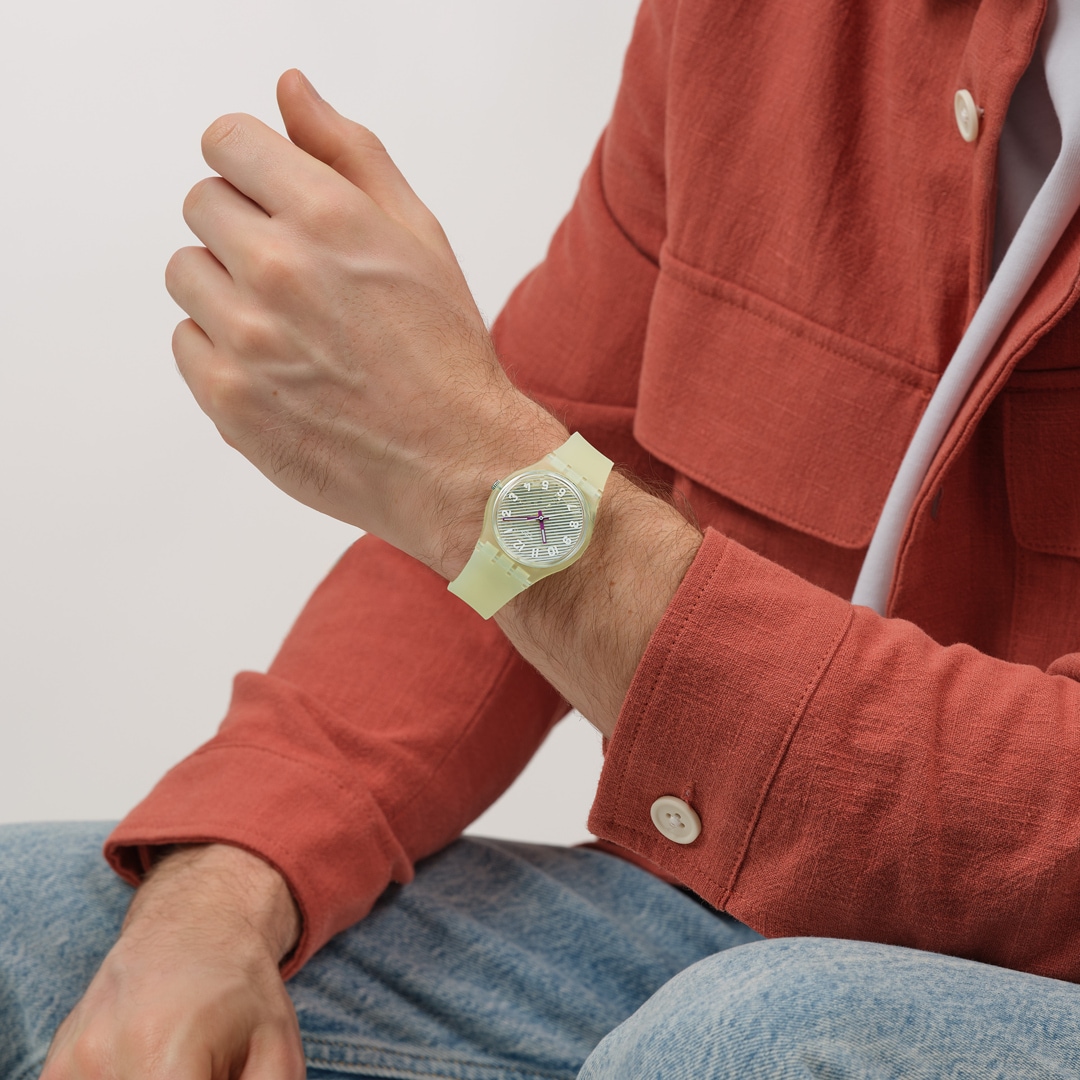 Swatch Original 34 Biosourced Wavelengths of Sand | SO28J102