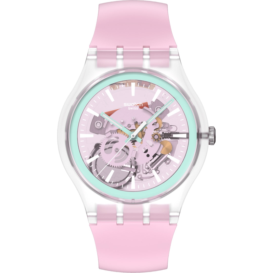 Swatch Original 41 Biosourced Perfectly Pink Pay! | SO29K121-6000