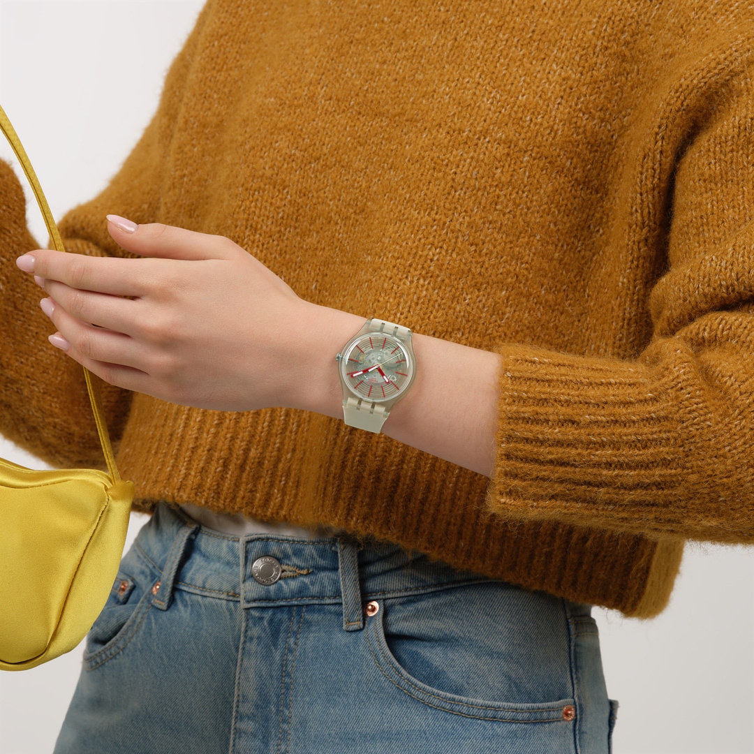 SO29K119 | Swatch Original 41 Biosourced Revealed in the Sand