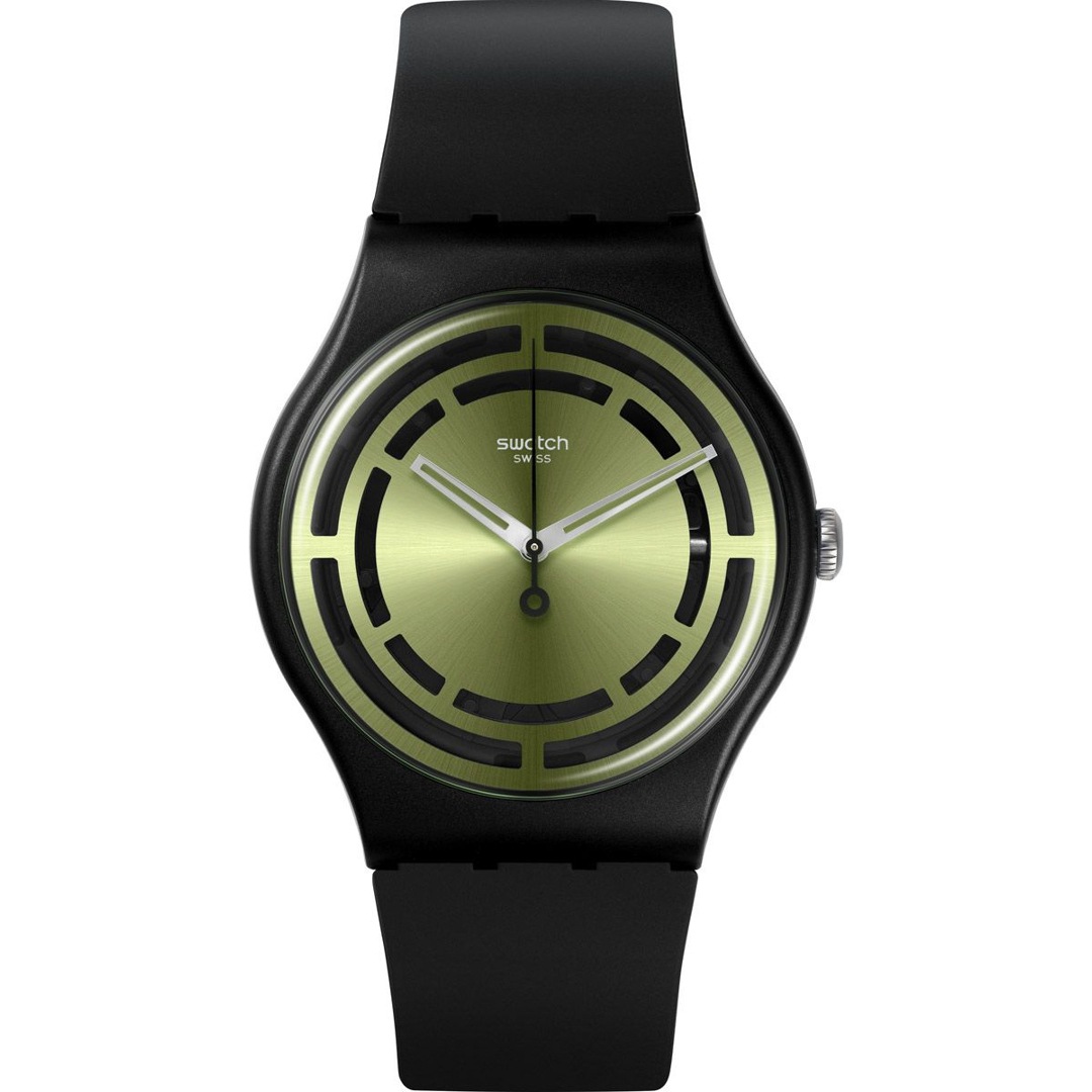 Swatch Original 41 Biosourced Leafy Line | S032B117