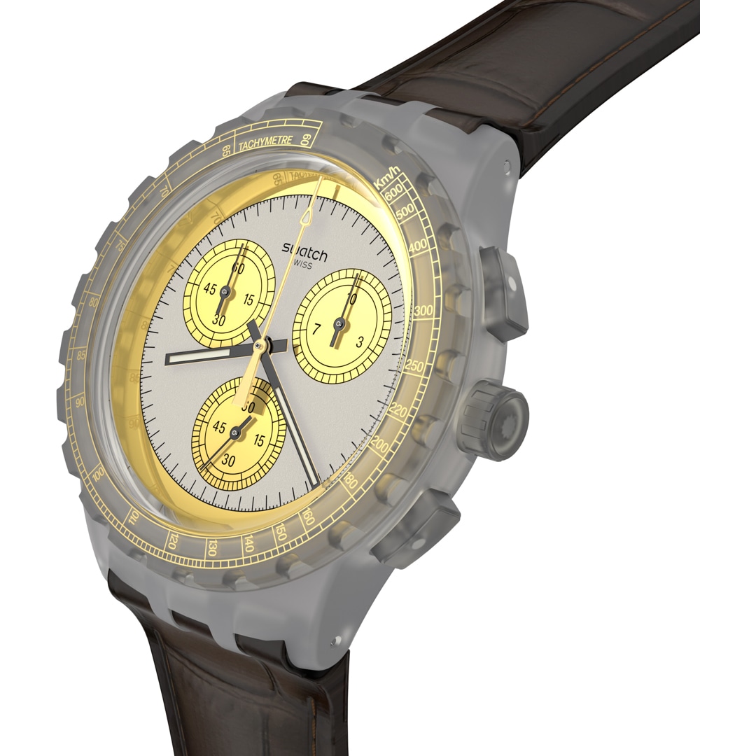 Swatch Original Chrono Golden Radiance | SUSM100