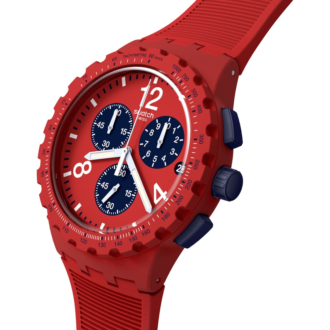 Swatch Original Chrono Primarily Red | SUSR407