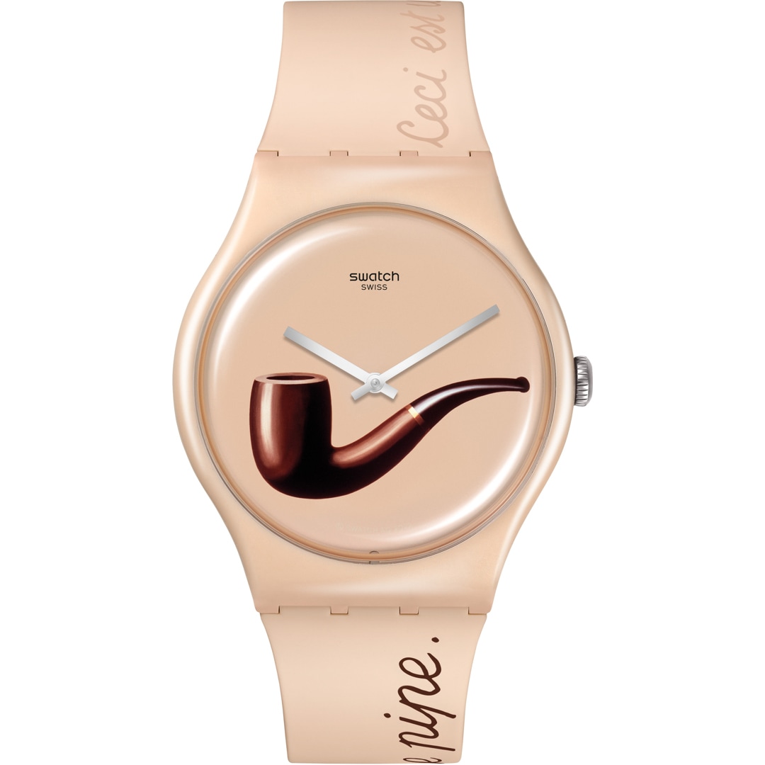 Swatch Original 41 La trahison des images by René Magritte | SO29Z124