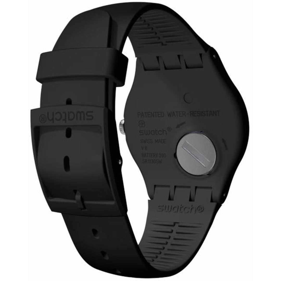 SUOB720 | Swatch Original 41 Mono Black Day Date