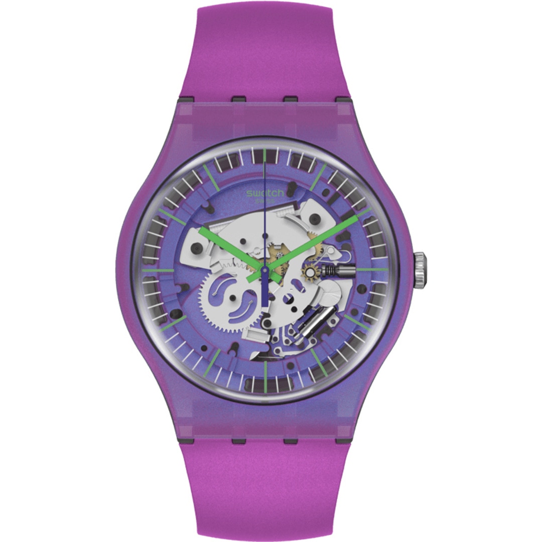 Swatch Original 41 Shimmer Purple | SUOM115