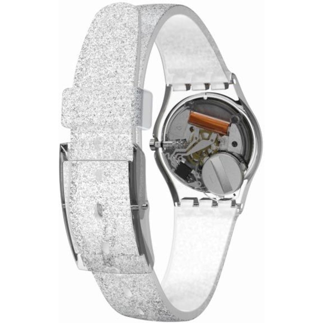 LK343E | Swatch Original Lady Silver Glistar Too