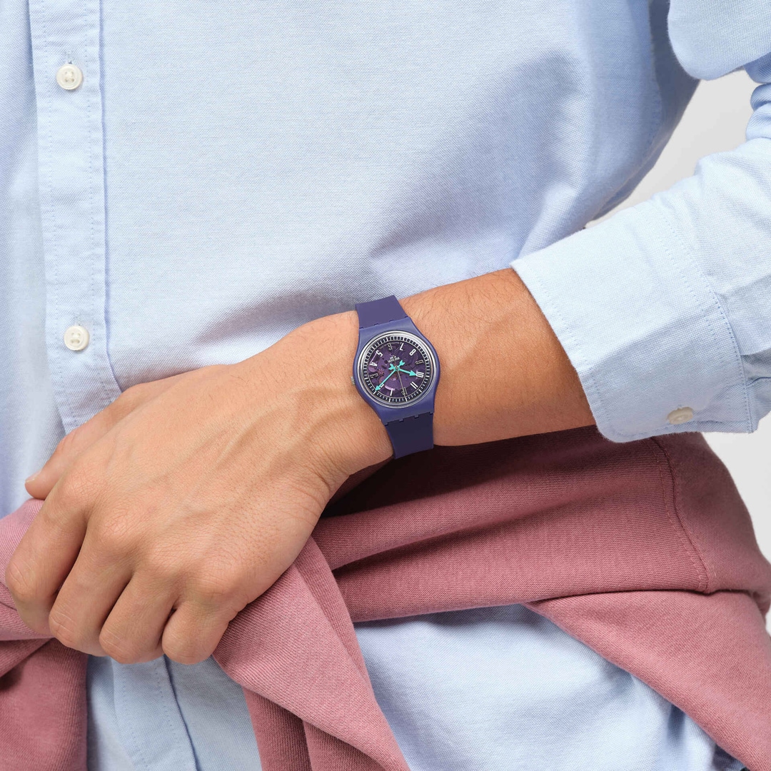 SO28V102 | Swatch Original 34 Photonic Purple