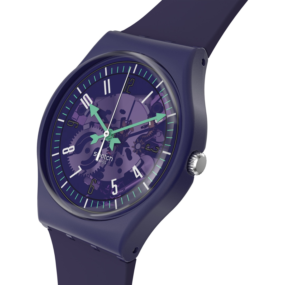 SO28V102 | Swatch Original 34 Photonic Purple