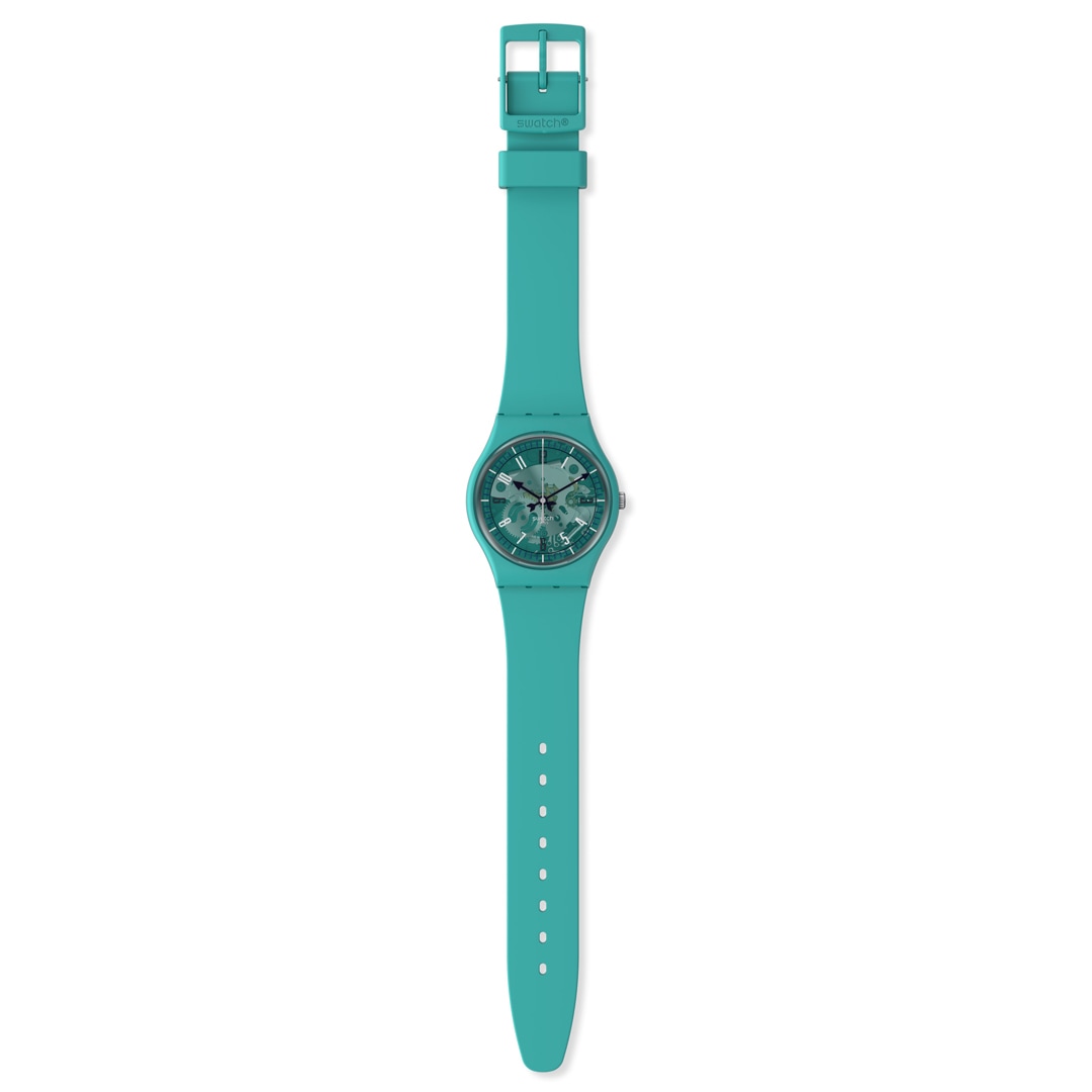 Swatch Original 34 Photonic Turquoise | SO28G108