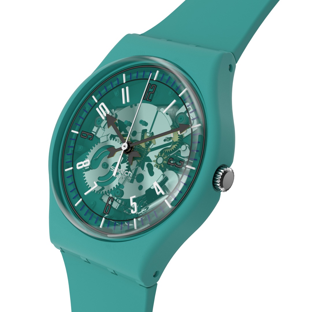 Swatch Original 34 Photonic Turquoise | SO28G108
