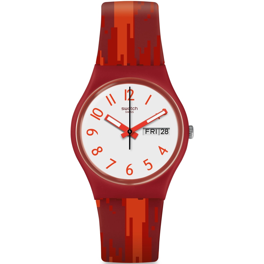 GR711 | Swatch Original Red Flame