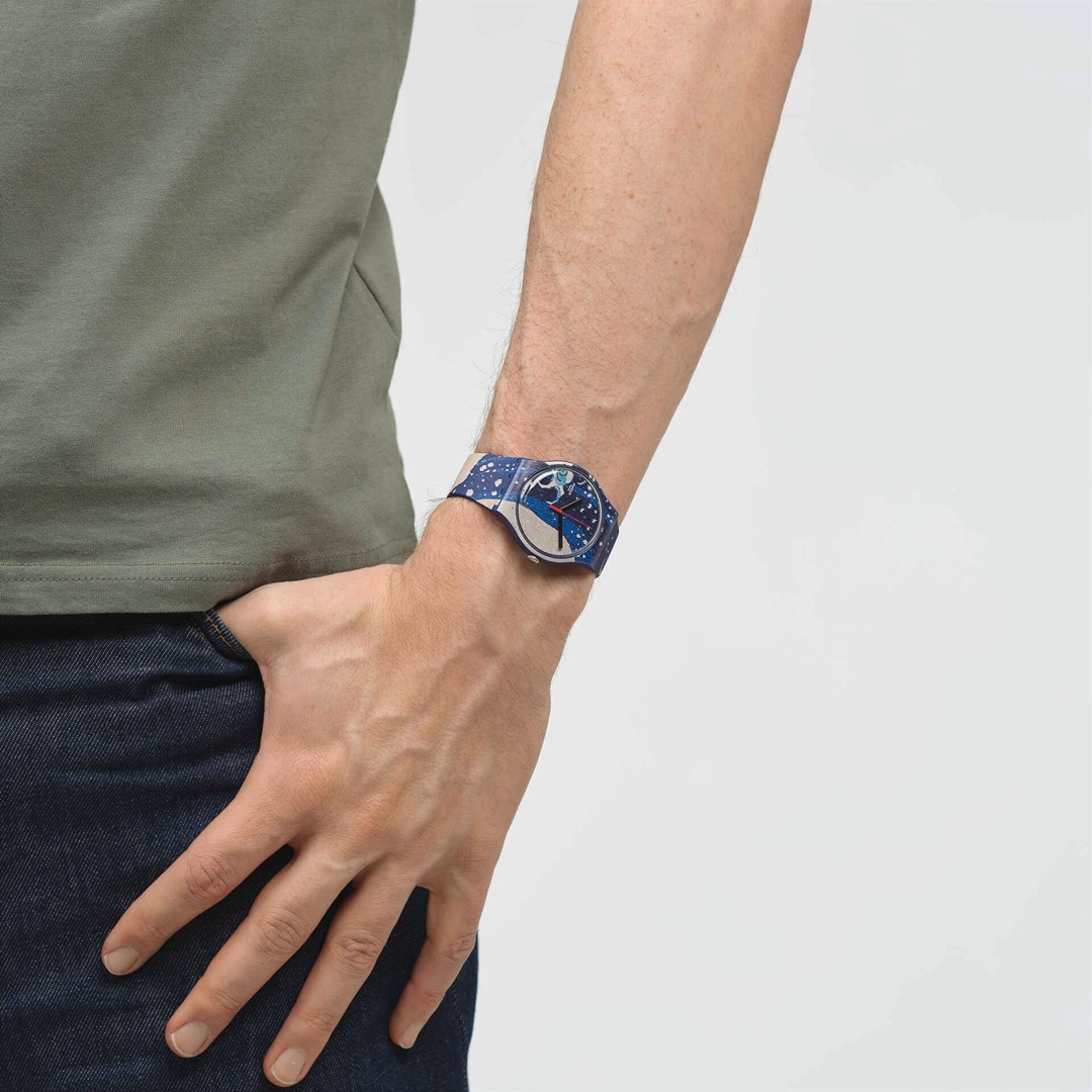 Swatch Original 41 The Great Wave By Hokusai & Astrolabe | SUOZ351