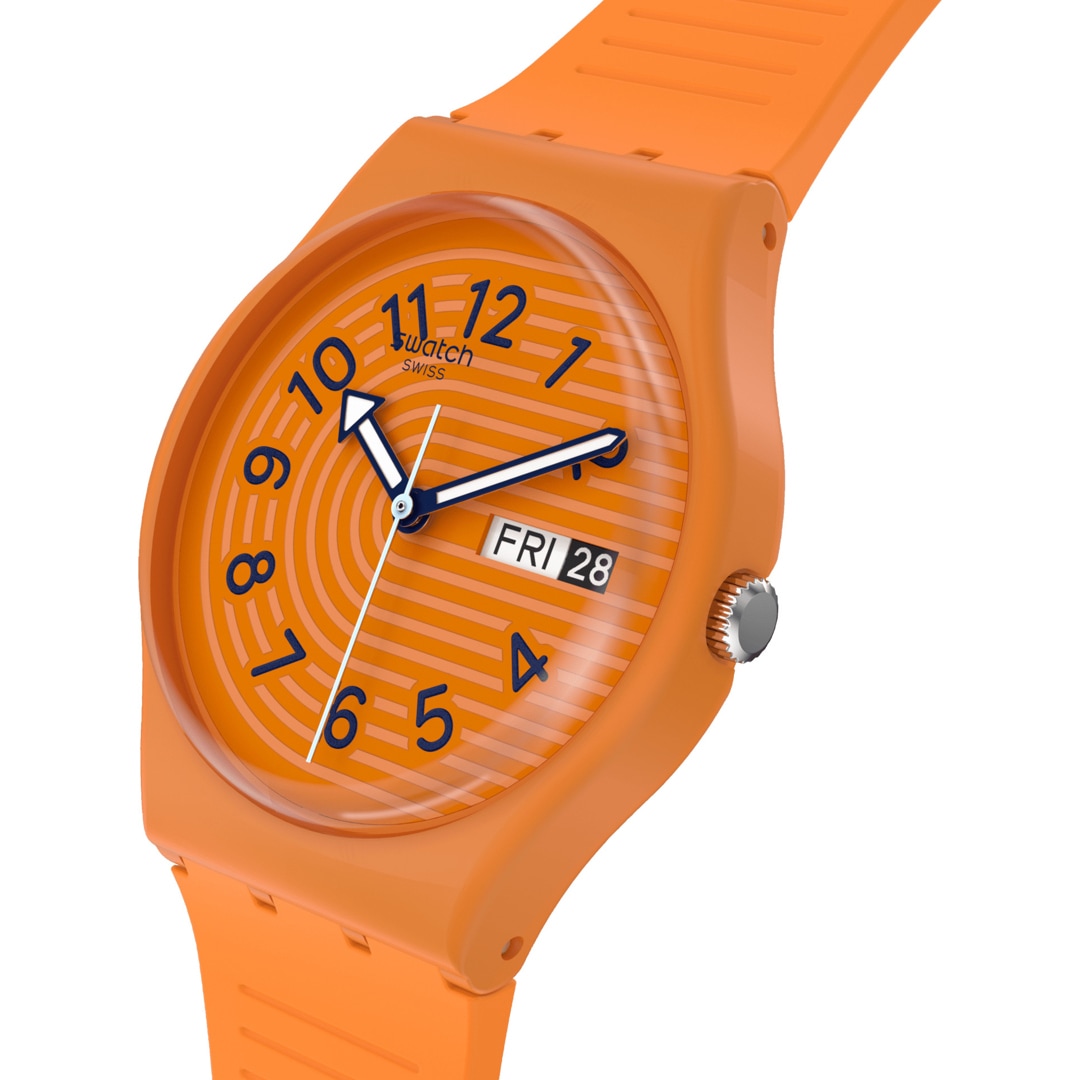 Swatch Original 34 Trendy Lines in Sienna | SO28O703