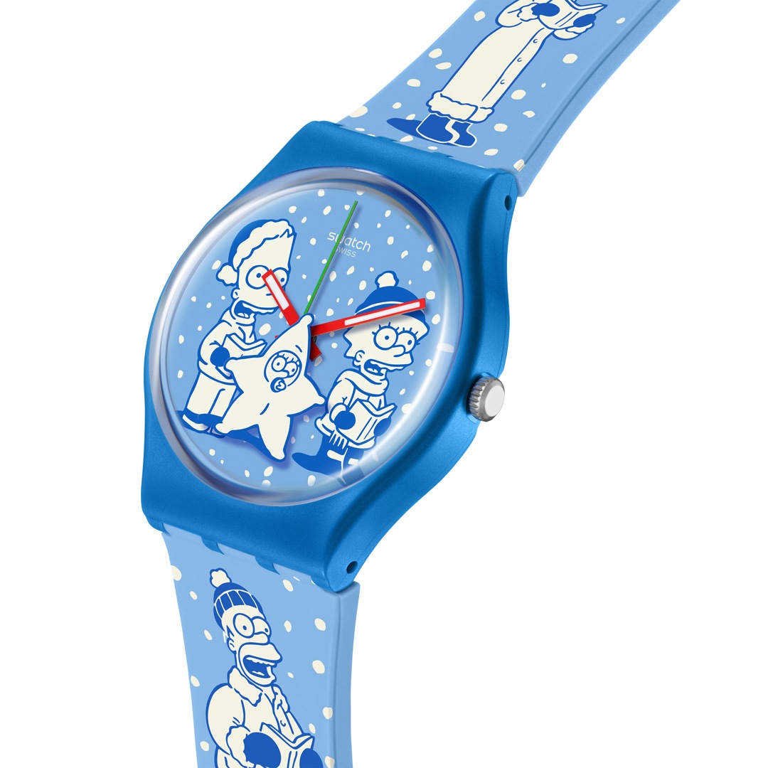Swatch Original x The Simpsons Tidings Of Joy | SO28Z126