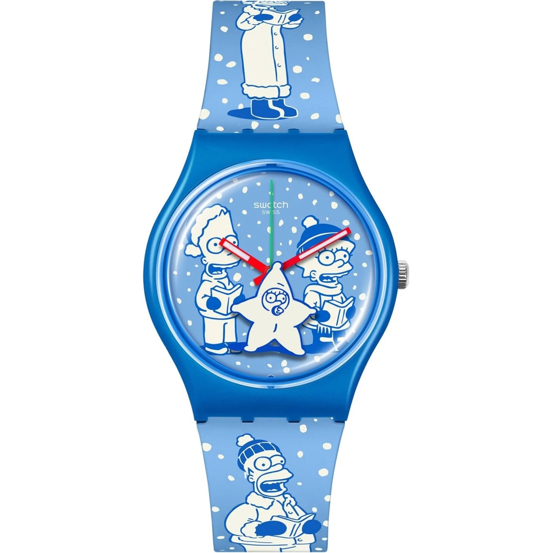 Swatch Original x The Simpsons Tidings Of Joy | SO28Z126