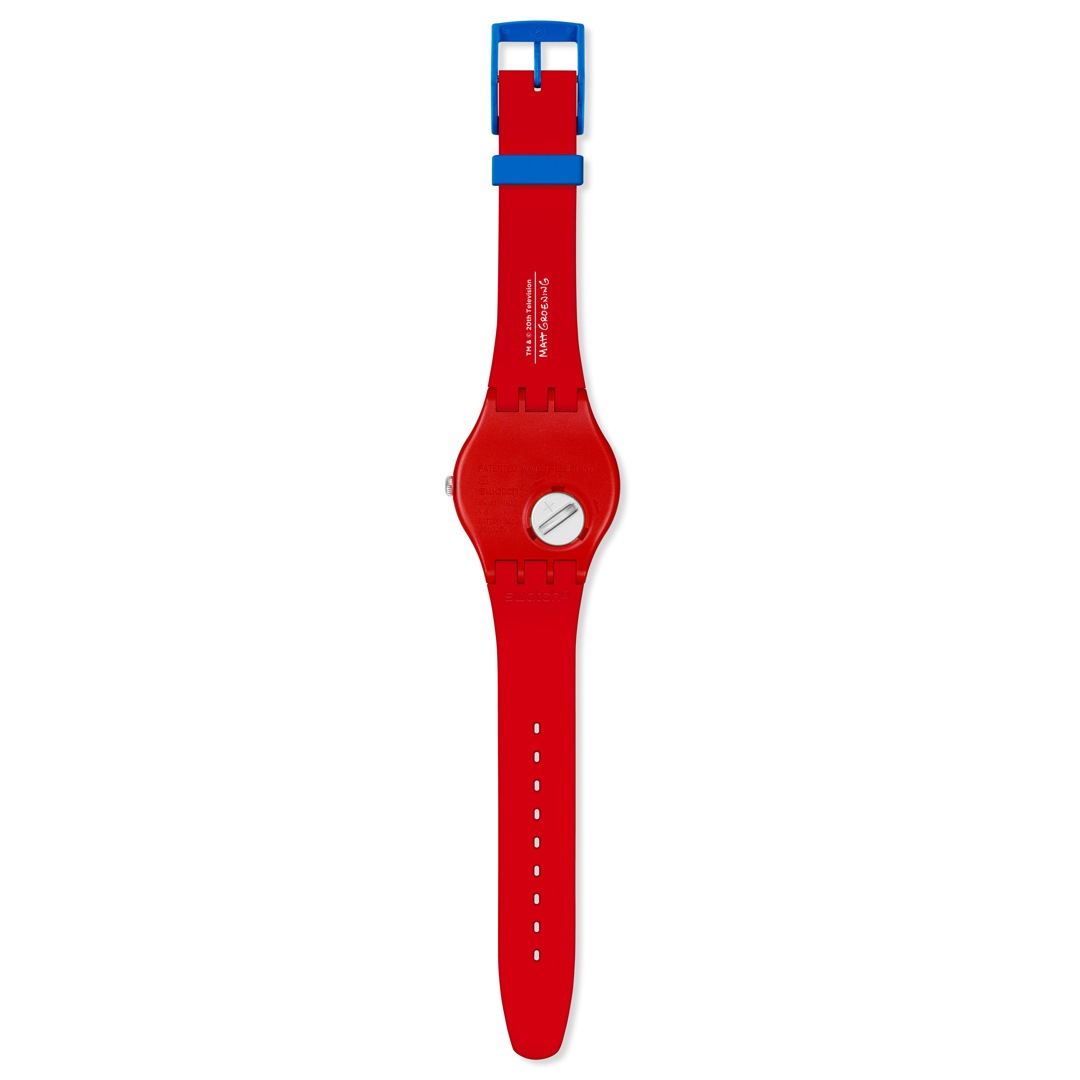 Swatch Original x The Simpsons Wondrous Winter Wonderland | SUOZ361