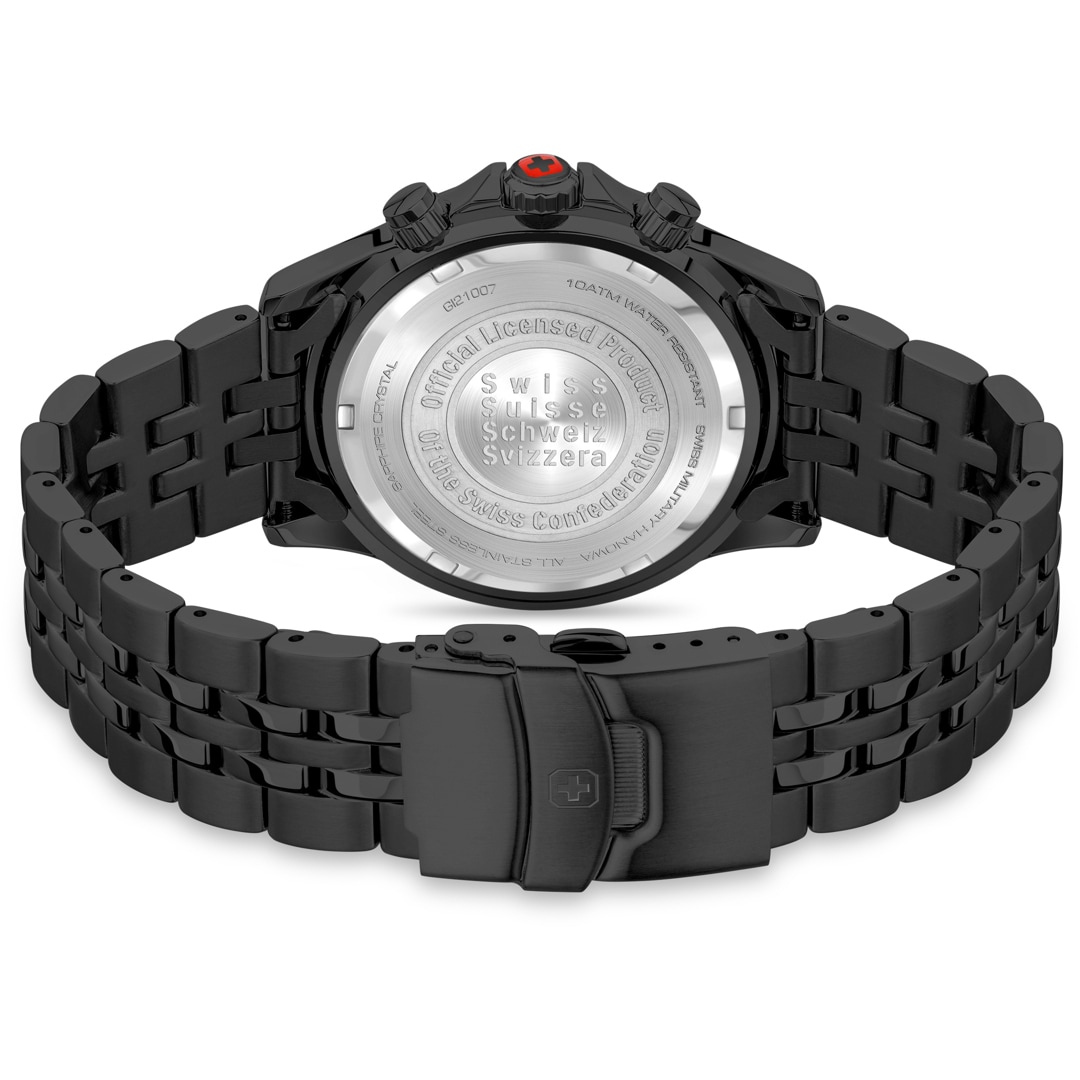 Swiss Military Hanowa Flagship X Chrono Schwarz | SMWGI2100730