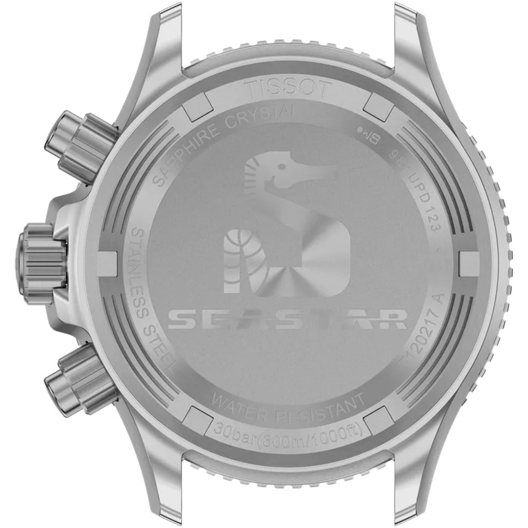 T120.217.17.041.00 | Tissot Seastar 1000 Chronographe 38mm Bleu