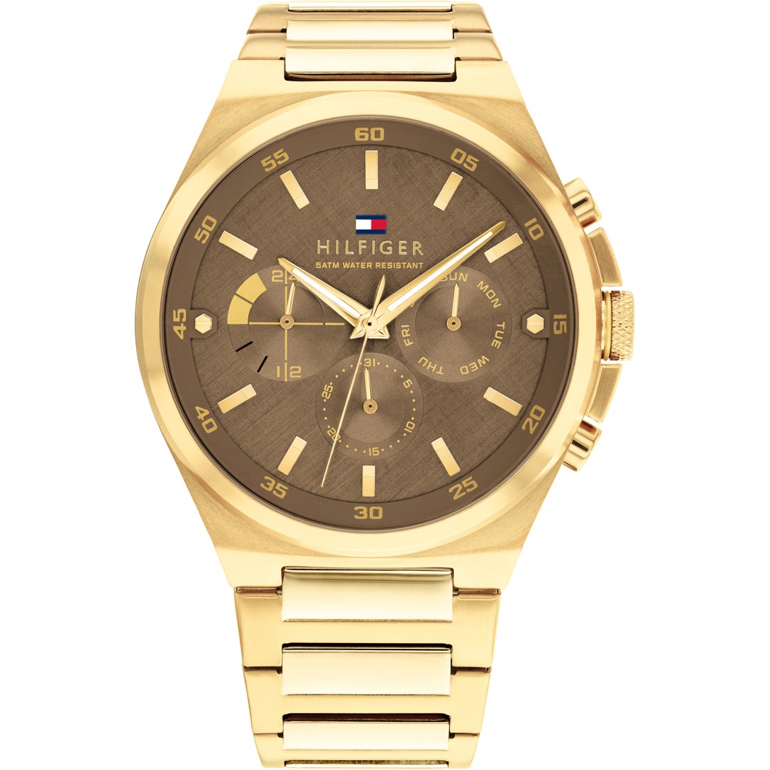 Tommy Hilfiger Dexter Day Date Goldig online kaufen | CHRISTIAN