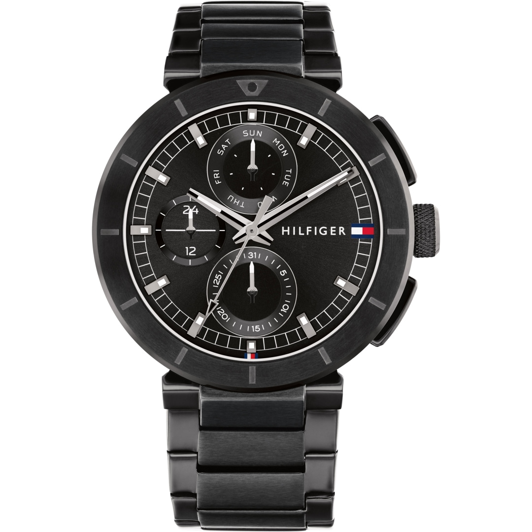 Tommy Hilfiger Lorenzo Day Date Schwarz | 1792119