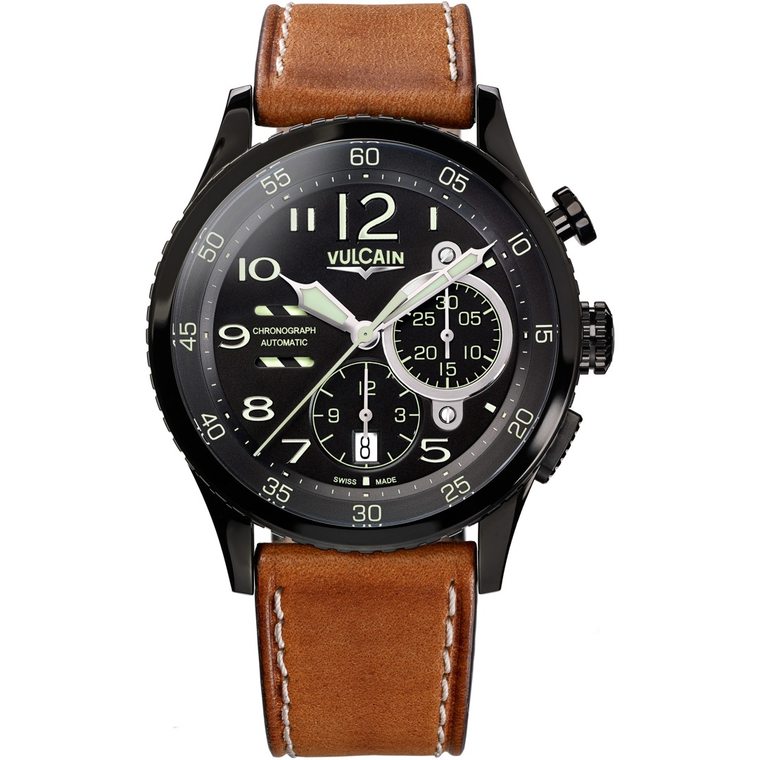 Vulcain Aviator Chronograph Automatic Limited Edition | 590863A07.BFC011