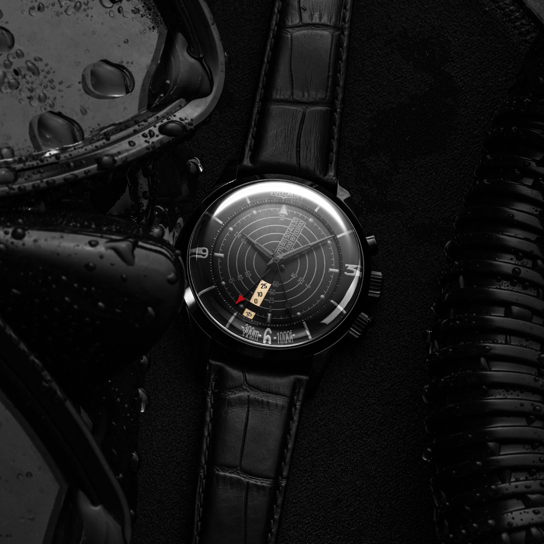 Vulcain Nautical Heritage Cricket Full Black Limited Edition ...
