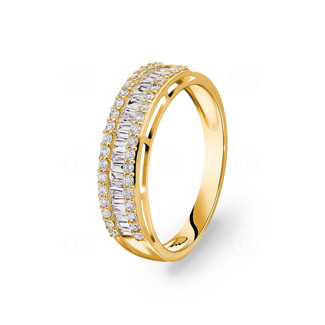 RI-10376-GG | 0.47ct Diamonds Eternity Ring 750/18 K Yellow Gold