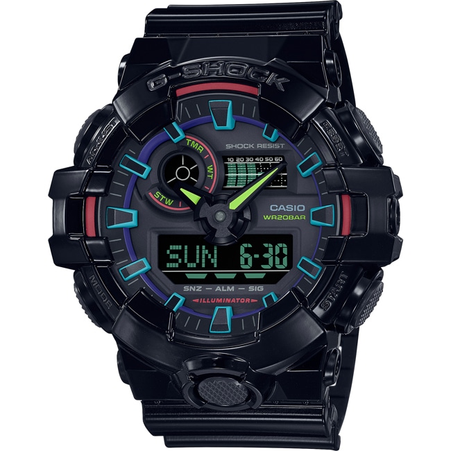 Casio G-Shock Classic Garish Rainbow | GA-700RGB-1AER