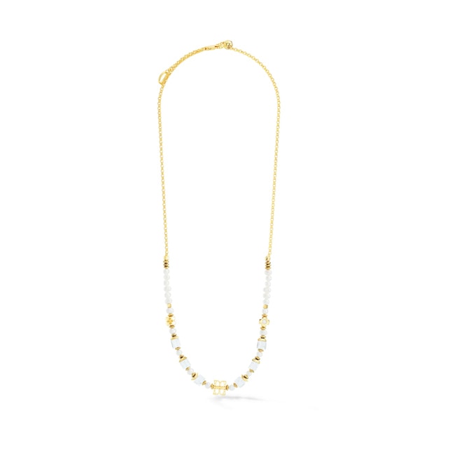 1039/10-1416 | Coeur de Lion ICONIC Collection Signature Collier Or-Blanc