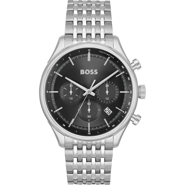 Hugo Boss Gregor Chronograph Silbrig / Schwarz | 1514082