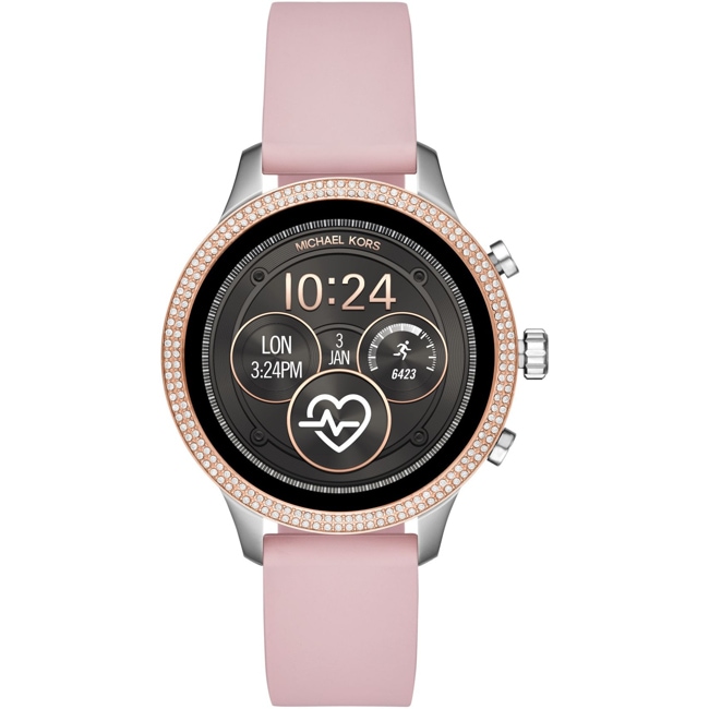 Michael kors access runway stainless steel smartwatch store