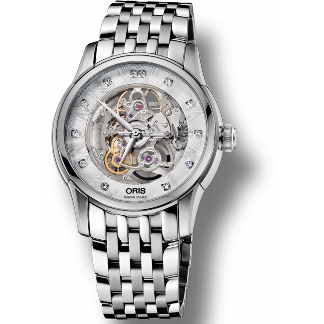 Oris Artelier Skeleton Diamonds | 01 734 7670 4019-07 8 21 77
