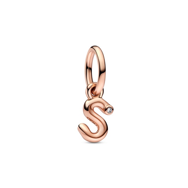 782478C01 | Pandora Rose Moments Charm Pendant Alphabet Lettre s