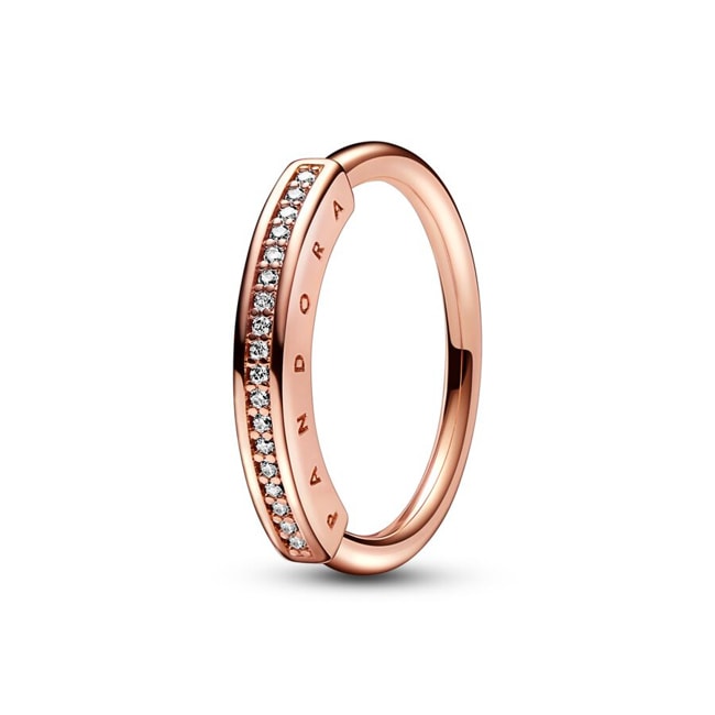 Pandora Rose Signature I-D Pavé-Ring