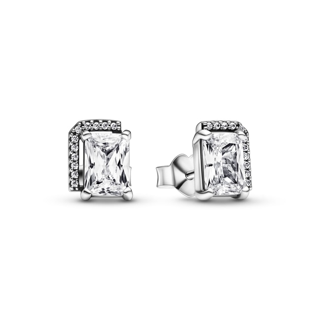 292380C01 | Pandora Timeless Clous d’Oreilles Halo Scintillant ...