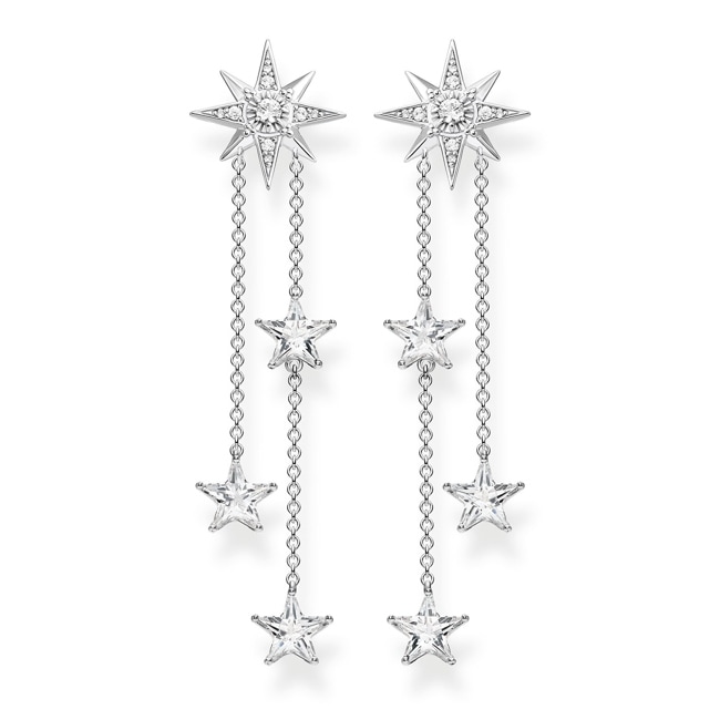 H2084-051-14 | Thomas Sabo sterling silver glam & soul earring stars silver
