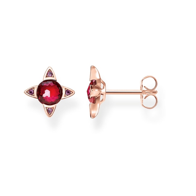 H2077-540-10 | Thomas Sabo sterling silver glam & soul stud earrings ...