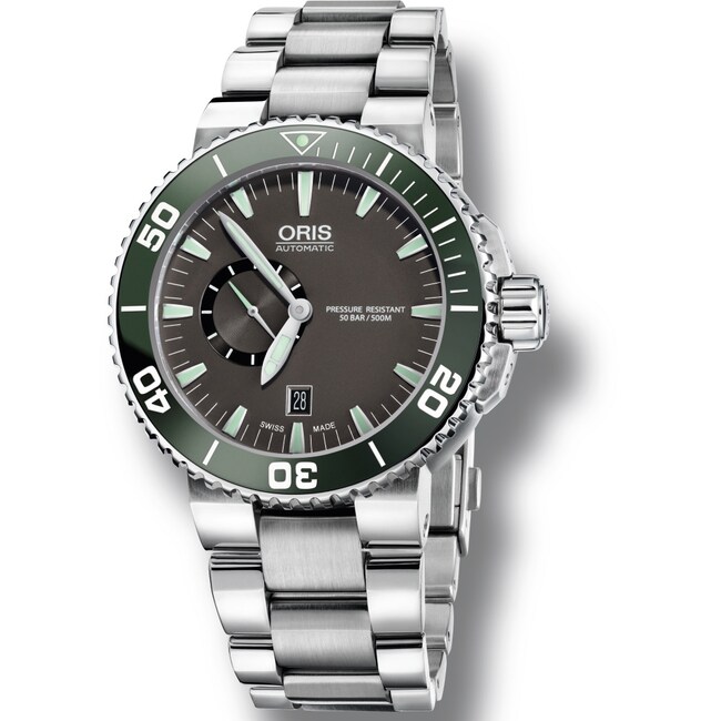 Oris Aquis Small Second, Date | CHRISTIAN